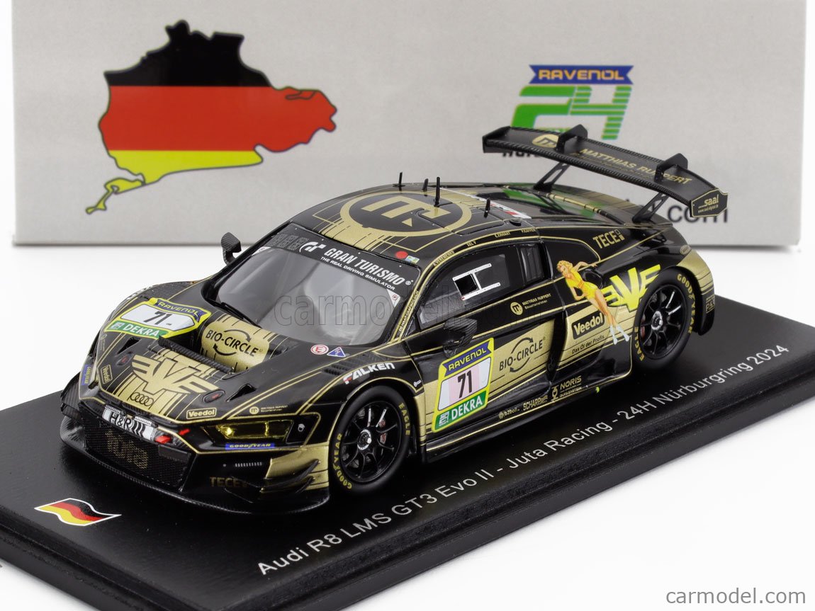 SPARK-MODEL SG952 Scale 1/43 | AUDI R8 LMS GT3 EVO2 TEAM JUTA RACING N ...