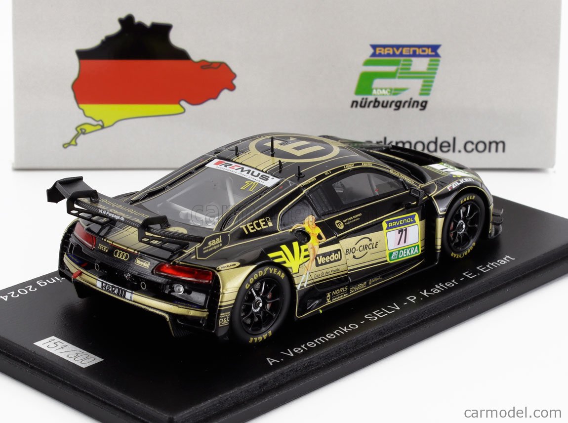 SPARK-MODEL SG952 Scale 1/43 | AUDI R8 LMS GT3 EVO2 TEAM JUTA RACING N ...