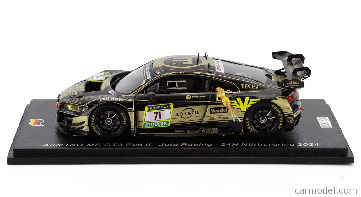 SPARK-MODEL SG952 Scale 1/43 | AUDI R8 LMS GT3 EVO2 TEAM JUTA RACING N ...