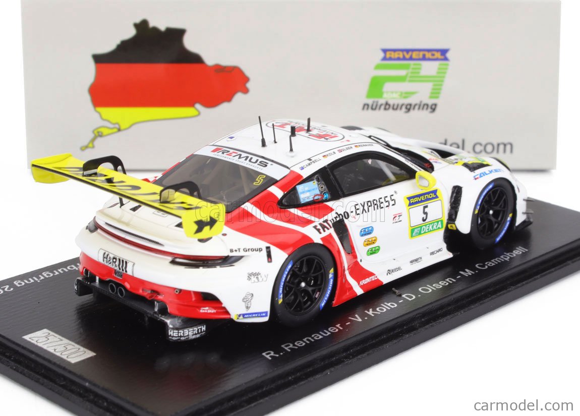 SPARK-MODEL SG941 Masstab: 1/43 | PORSCHE 911 992 GT3 R TEAM HERBERTH ...