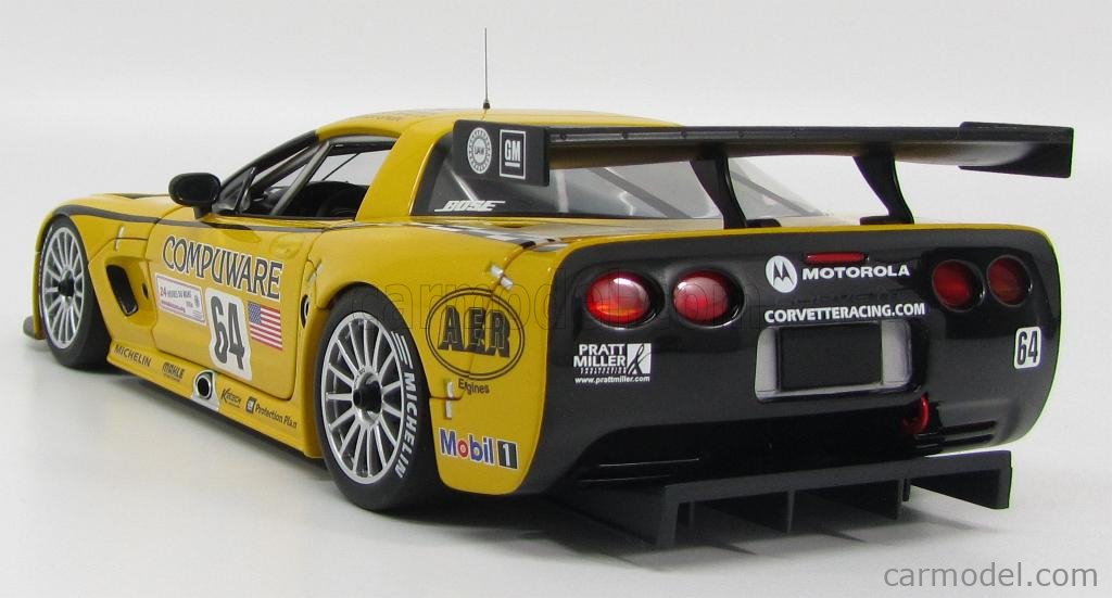 AUTOART 80407 Scale 1/18 | CHEVROLET C5R CORVETTE N 64 24h LE MANS GTS ...