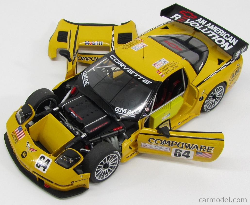 AUTOART 80407 Scale 1/18 | CHEVROLET C5R CORVETTE N 64 24h LE MANS GTS ...