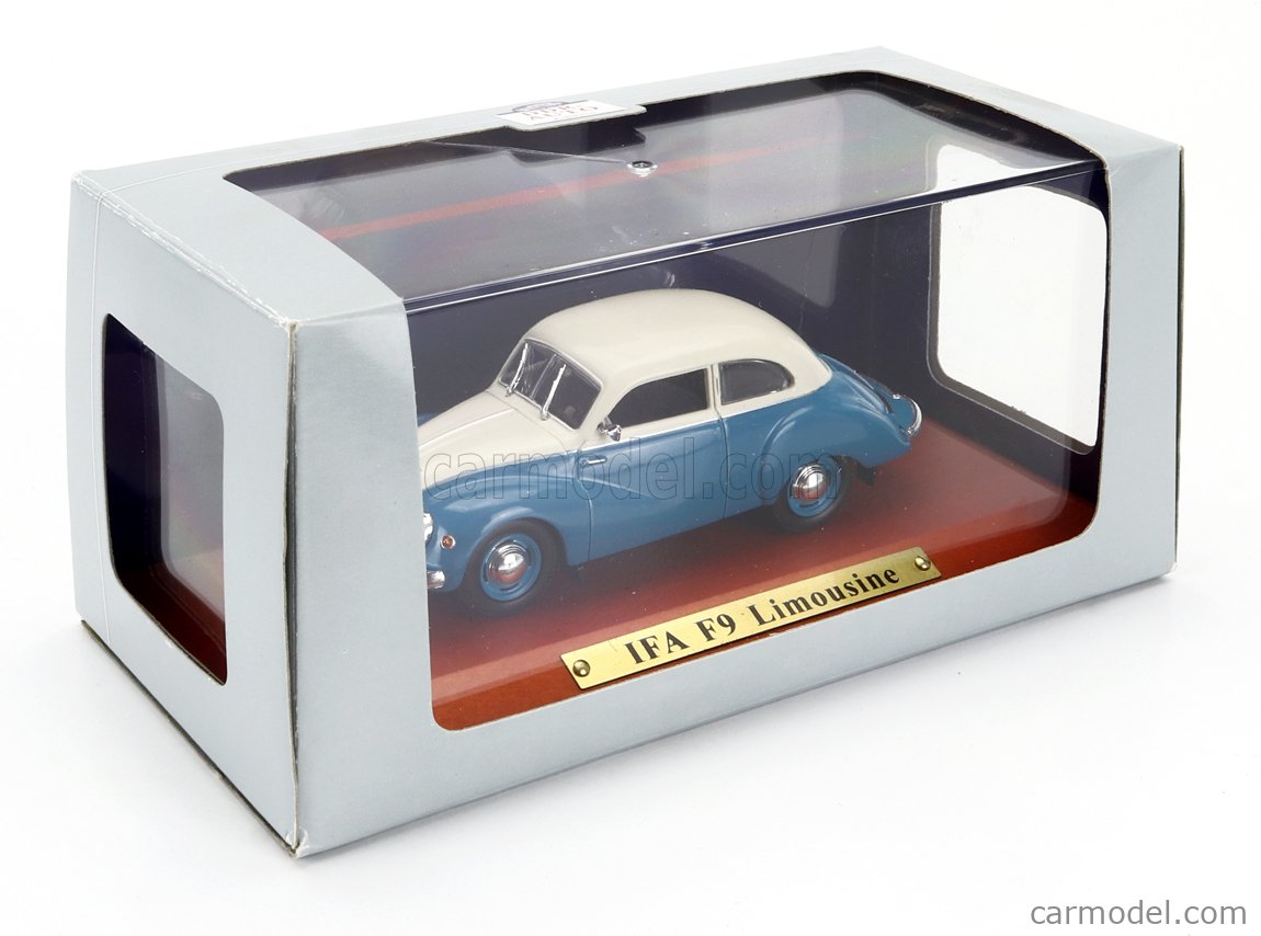 EDICOLA ABDDR117-7130117 Scale 1/43 | IFA F9 LIMOUSINE 1950 BLUE CREAM