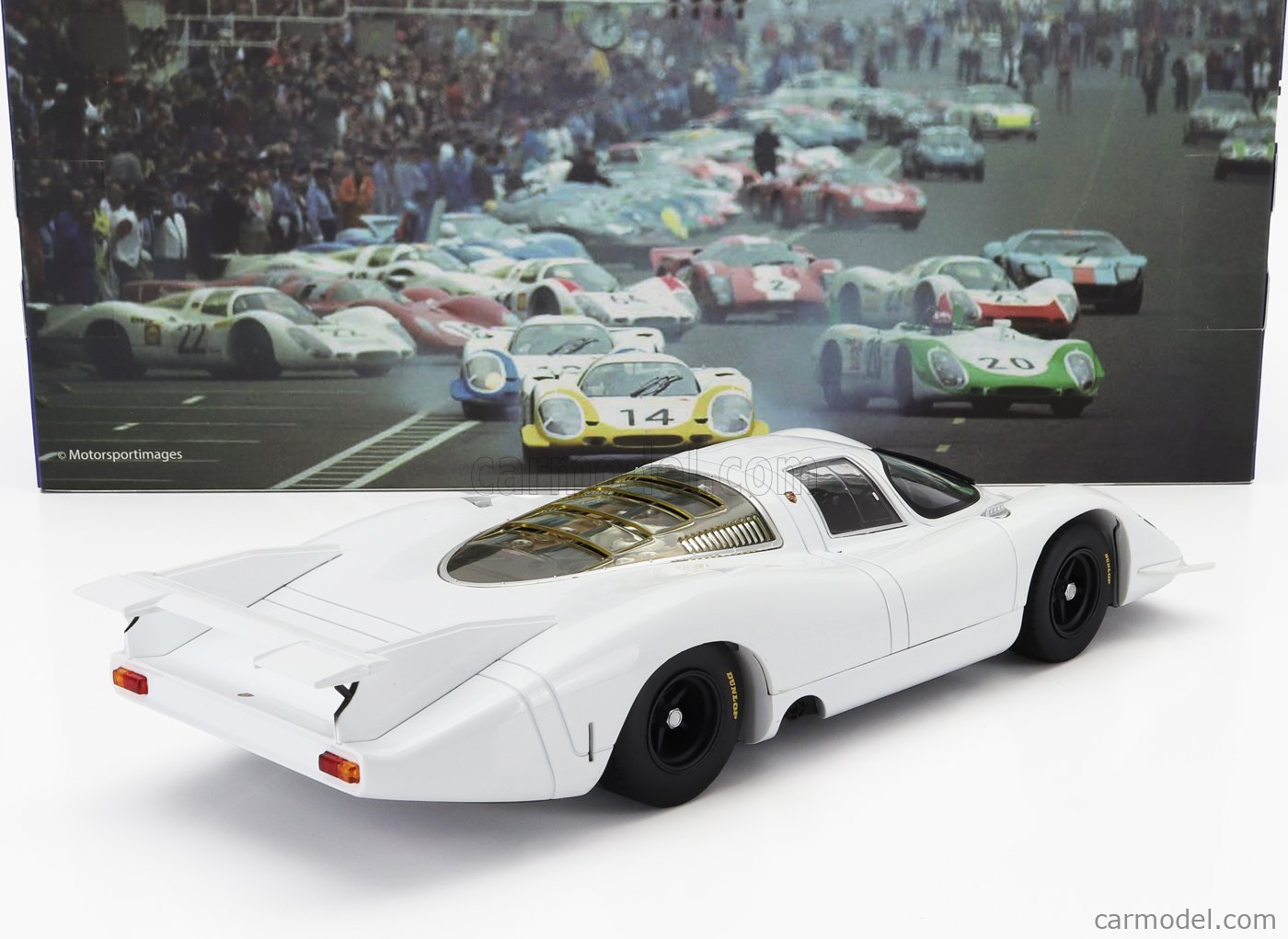 WERK83 W18019007 Scale 1/18 | PORSCHE 917 LH 4.5L PLAIN BODY VERSION 1969 WHITE
