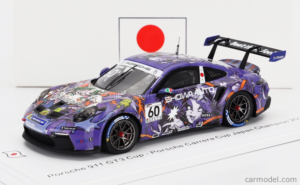 SPARK-MODEL SJ170 Scala 1/43 | PORSCHE 911 992 GT3 CUP N 60 PORSCHE ...