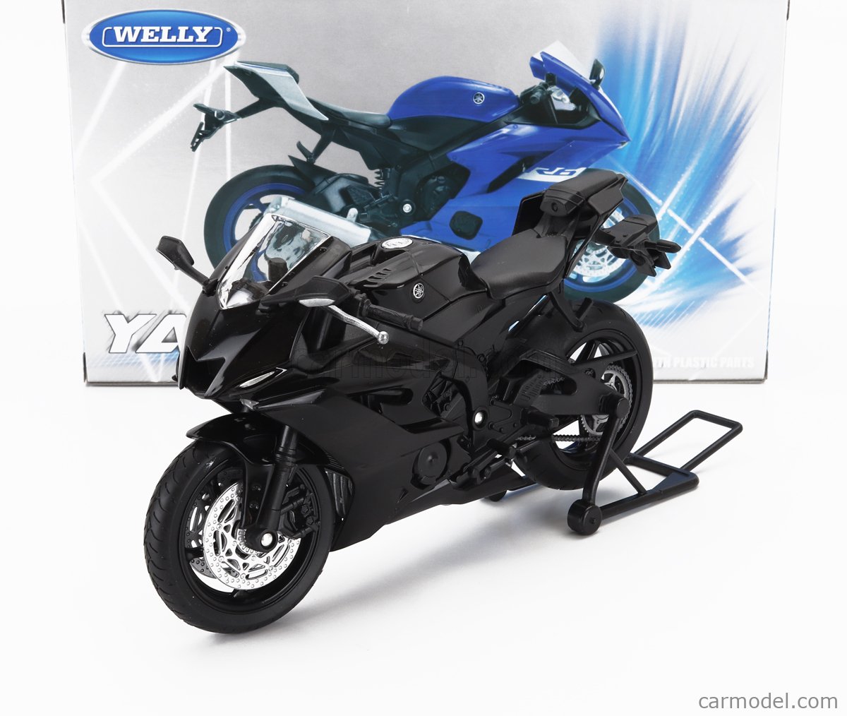 WELLY WE62201BK Scale 1/12 | YAMAHA YZF-R6 1999 BLACK
