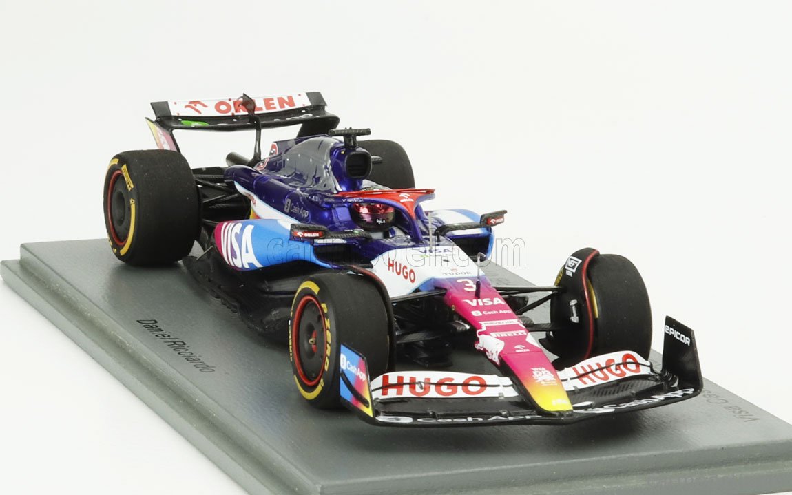 SPARK-MODEL S9535 Scale 1/43 | RACING BULLS F1 VCARB-01 TEAM VISA CASH ...