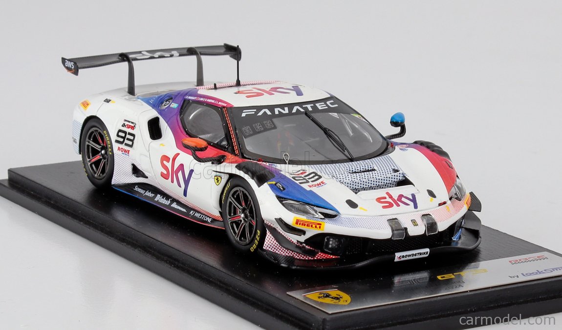 LOOKSMART LSRC190 Масштаб 1/43 | FERRARI 296 GT3 TEAM SKY-TEMPESTA ...