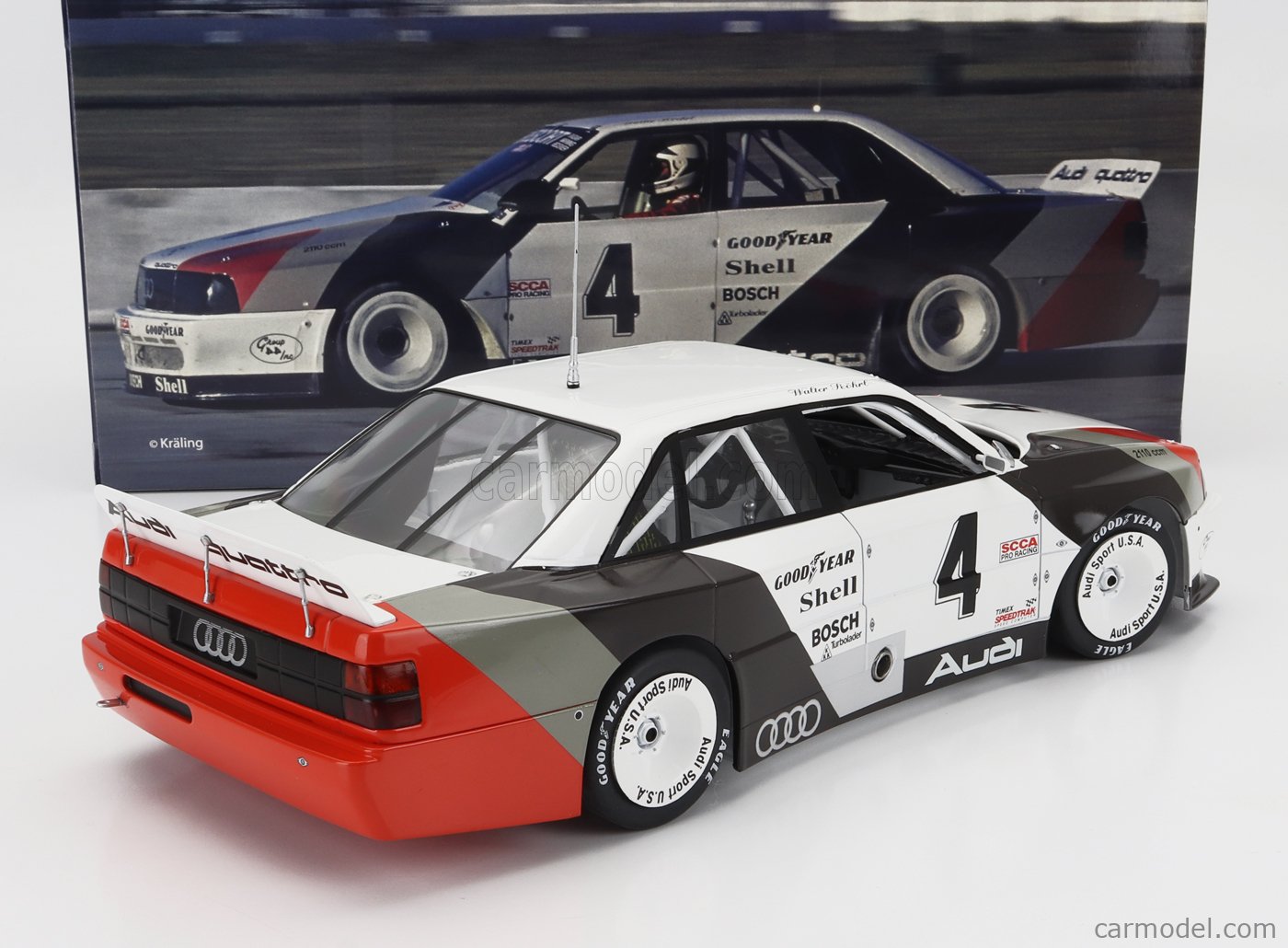 WERK83 W1801402 Scale 1/18 | AUDI 200 QUATTRO TEAM AUDI SPORT N 4 ...