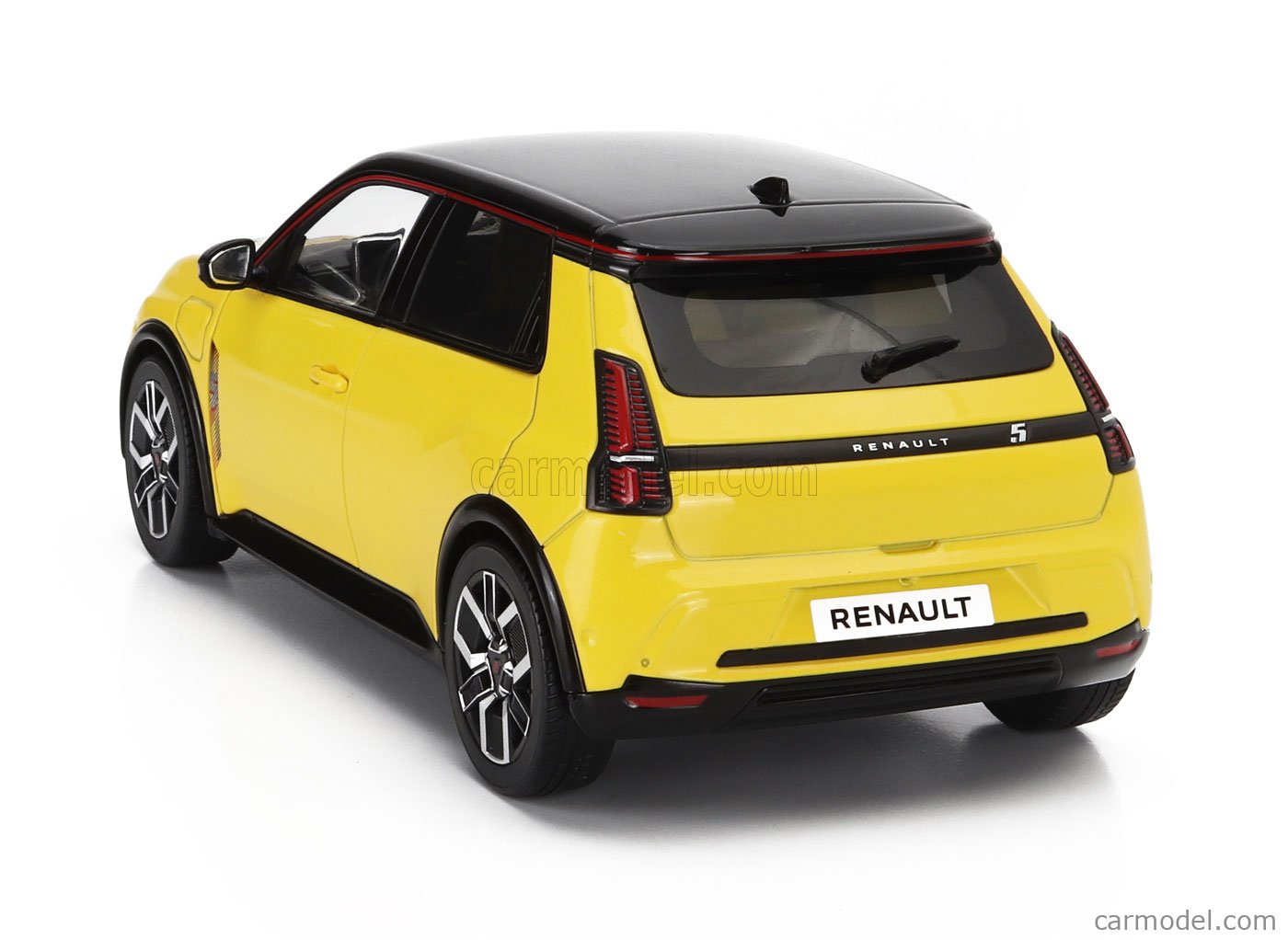 NOREV 185500 Scale 1/18 | RENAULT R5 E-TECH 2024 POP YELLOW BLACK