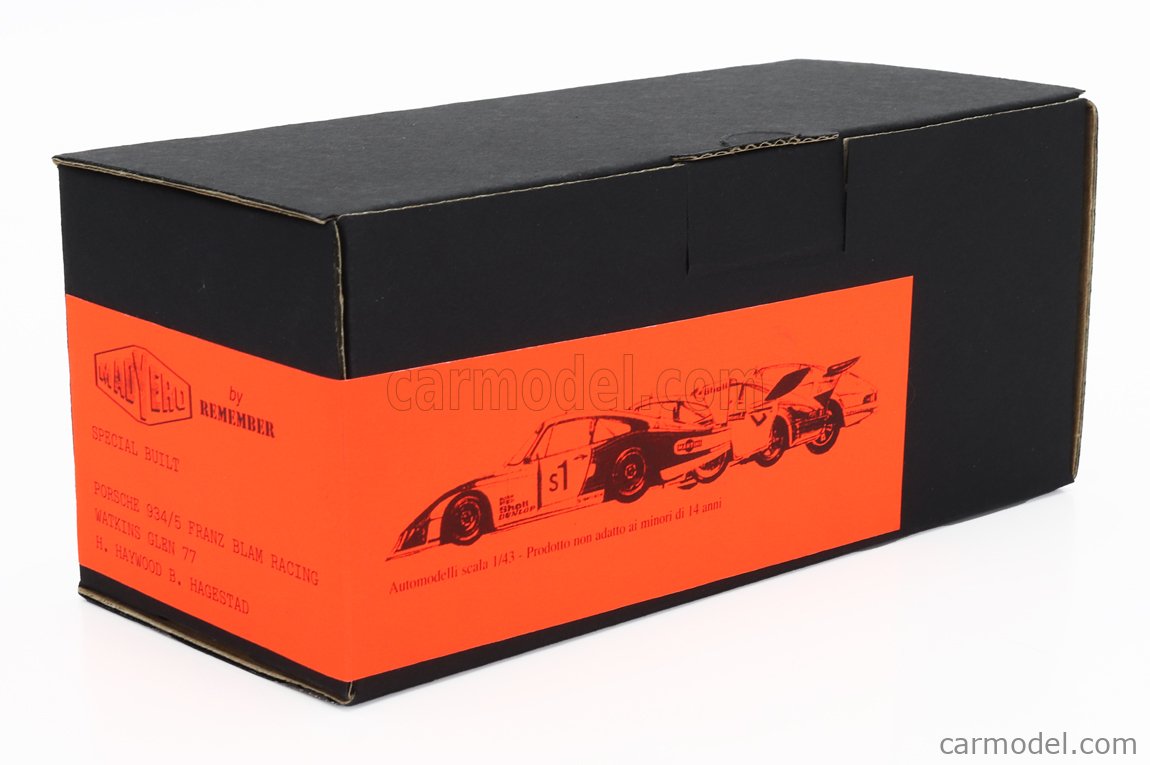 REMEMBER 181885 Scale 1/43 | PORSCHE 911 934 RSR TURBO TEAM FRANZ BLAM ...