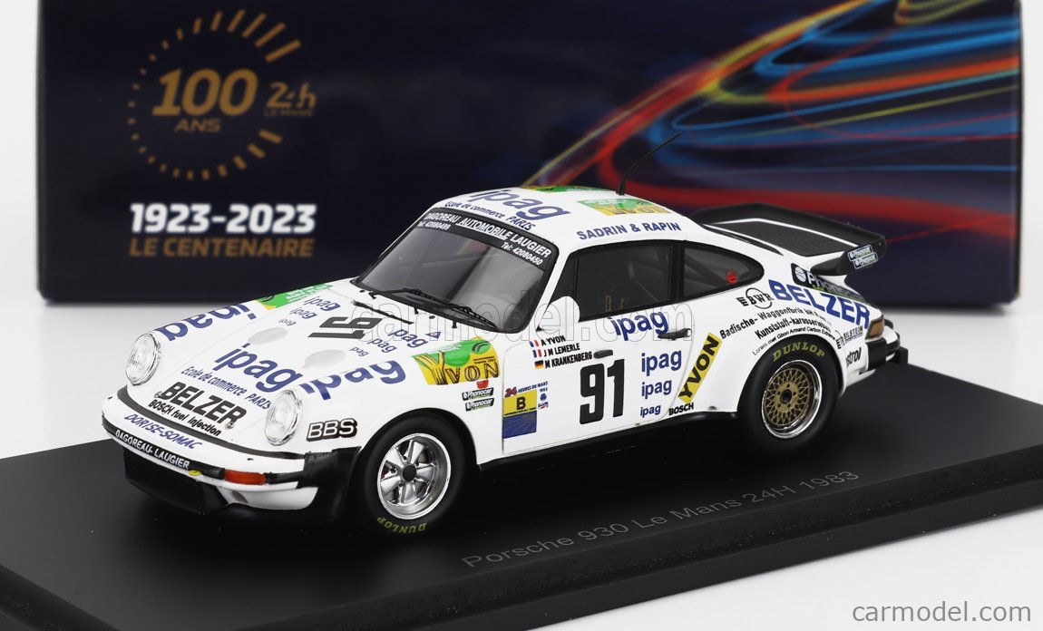 SPARK-MODEL S9856 Scale 1/43 | PORSCHE 911 930 TURBO TEAM GEORG ...