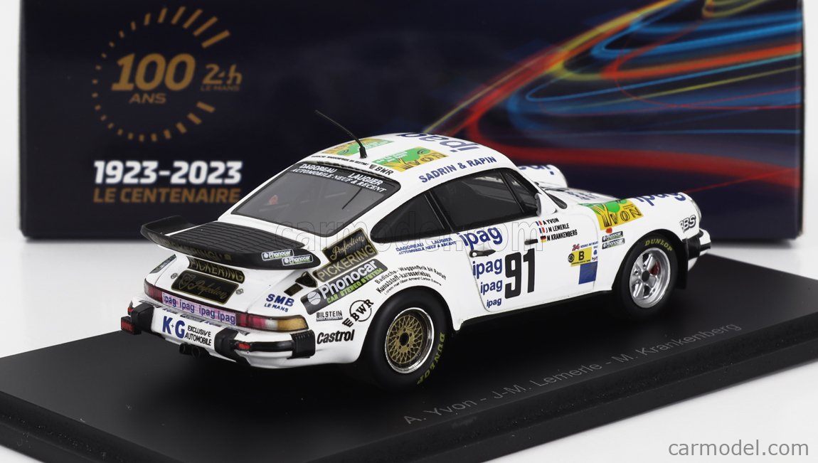 SPARK-MODEL S9856 Scale 1/43 | PORSCHE 911 930 TURBO TEAM GEORG ...