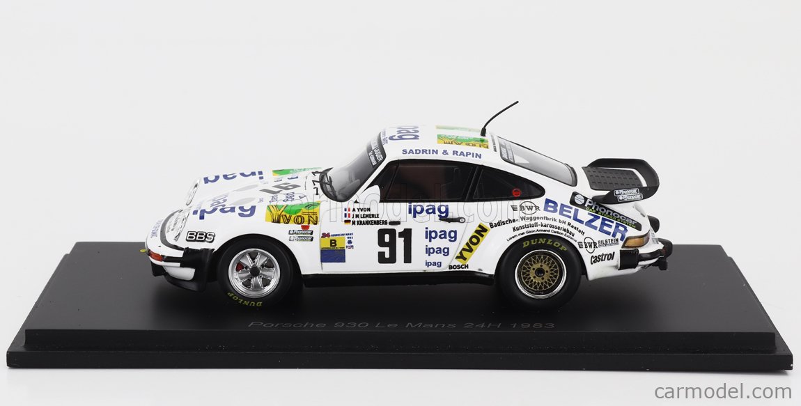 SPARK-MODEL S9856 Scale 1/43 | PORSCHE 911 930 TURBO TEAM GEORG ...