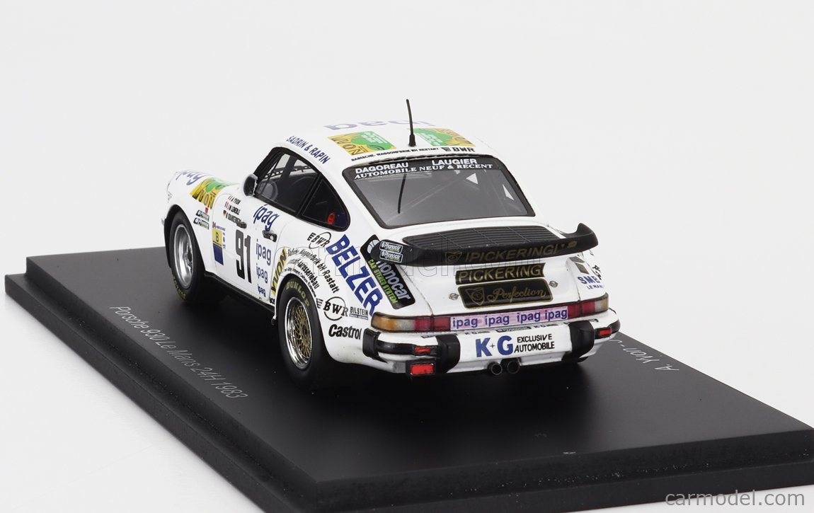 SPARK-MODEL S9856 Scale 1/43 | PORSCHE 911 930 TURBO TEAM GEORG ...