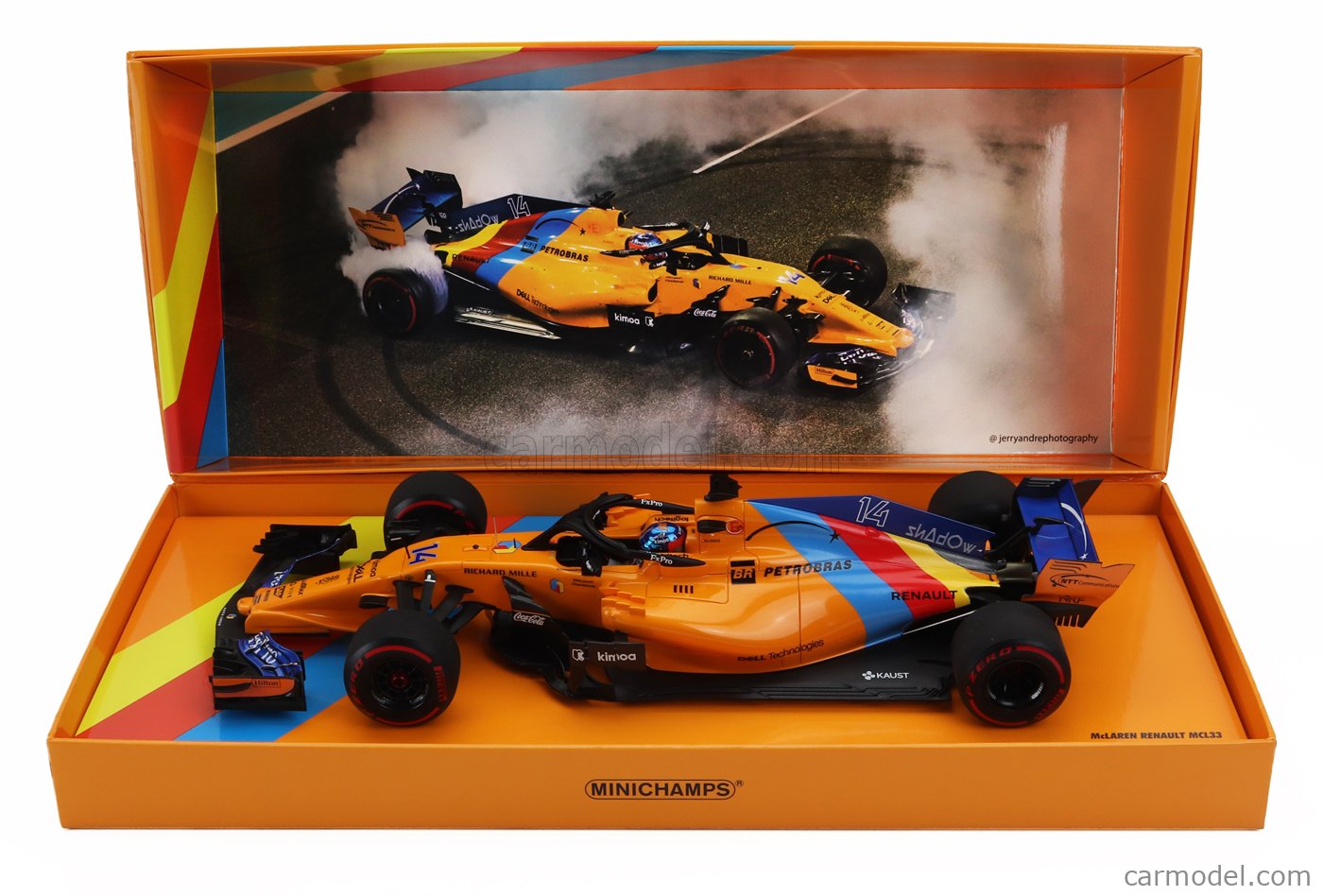 MINICHAMPS 533183914 Echelle 1/18 | McLAREN F1 MCL33 TEAM MCLAREN F1 N 14 ABU DHABI GP LAST RACE ...
