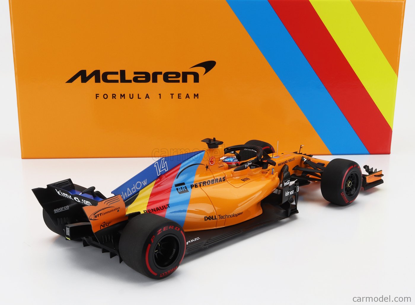 MINICHAMPS 533183914 Echelle 1/18 | McLAREN F1 MCL33 TEAM MCLAREN F1 N 14 ABU DHABI GP LAST RACE ...
