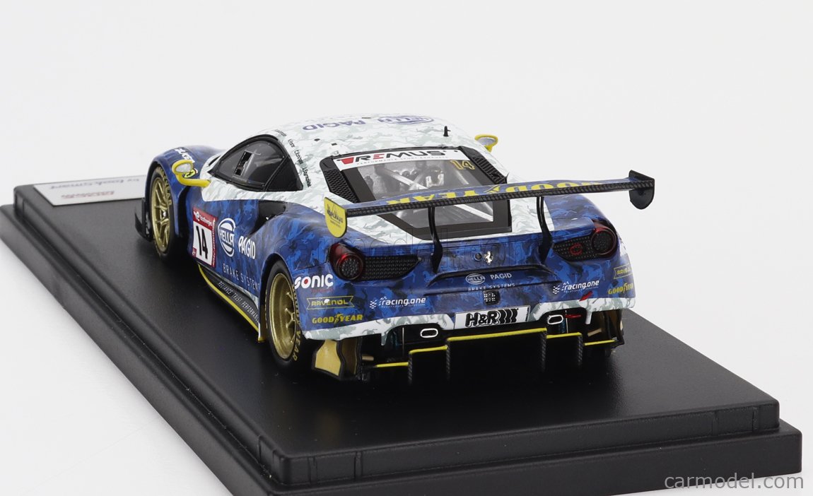 LOOKSMART LSRC148 Escala 1/43 | FERRARI 488 GT3 EVO 3.9L TURBO V8 HELLA ...