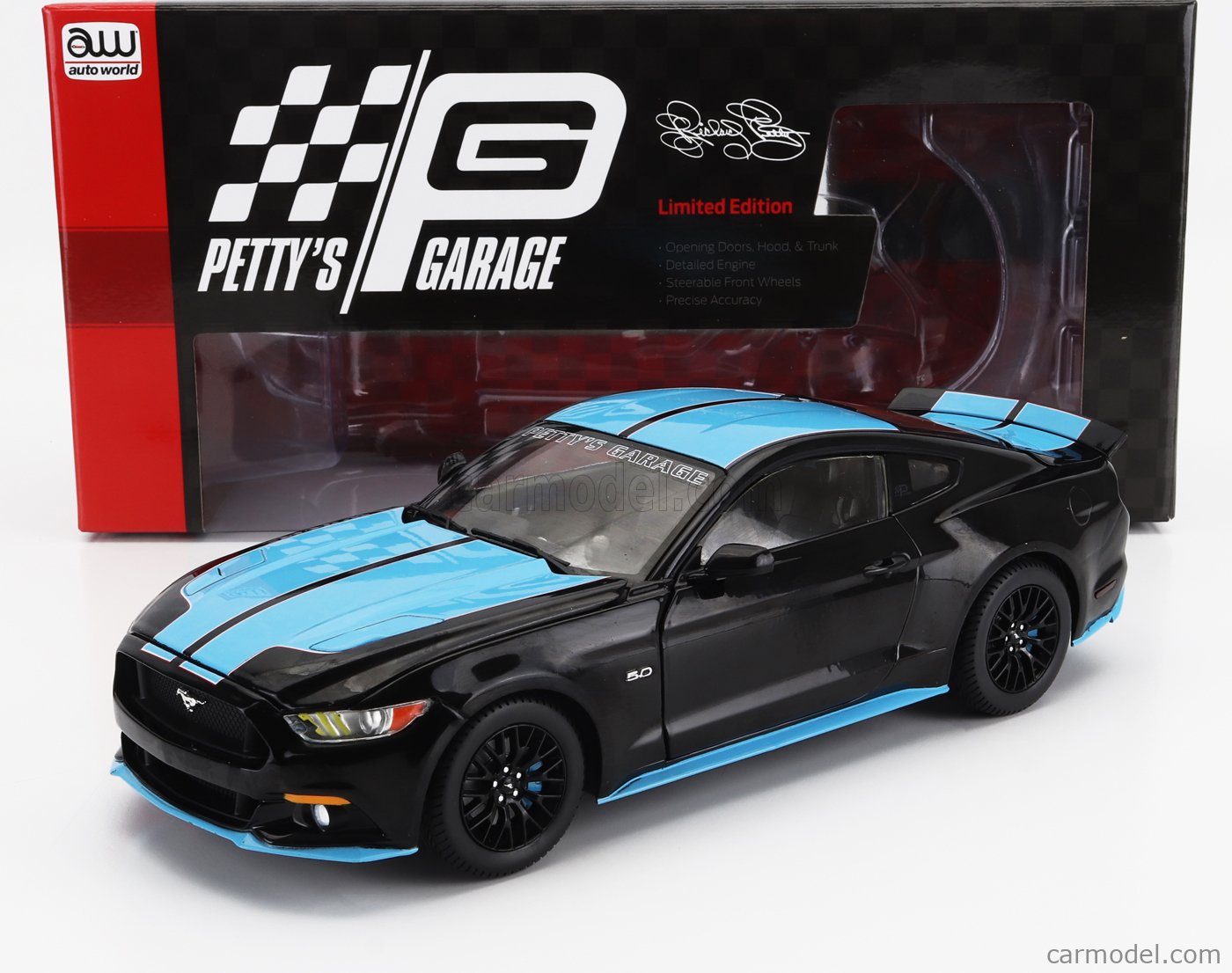 AUTOWORLD AW321/06 Scale 1/18 | FORD USA MUSTANG 5.0 GT COUPE CUSTOM ...