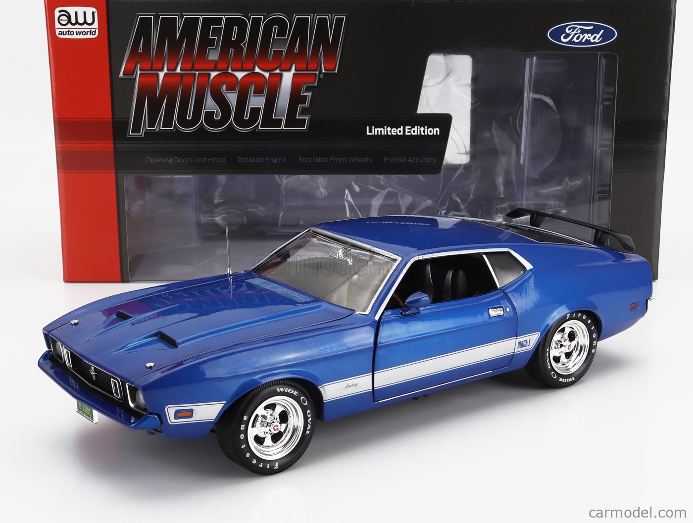 AUTOWORLD AMM1323/06 Escala 1/18 | FORD USA MUSTANG RUSHER MACH-1 1973 ...