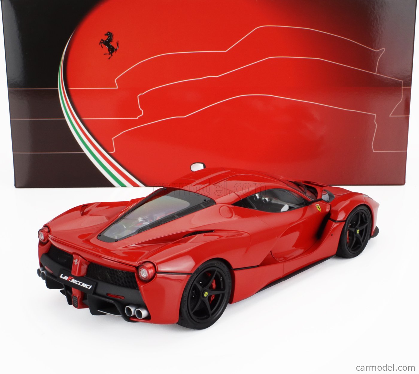 BBR-MODELS BBR182221-8 Echelle 1/18 | FERRARI LAFERRARI 2013 - BLACK ...