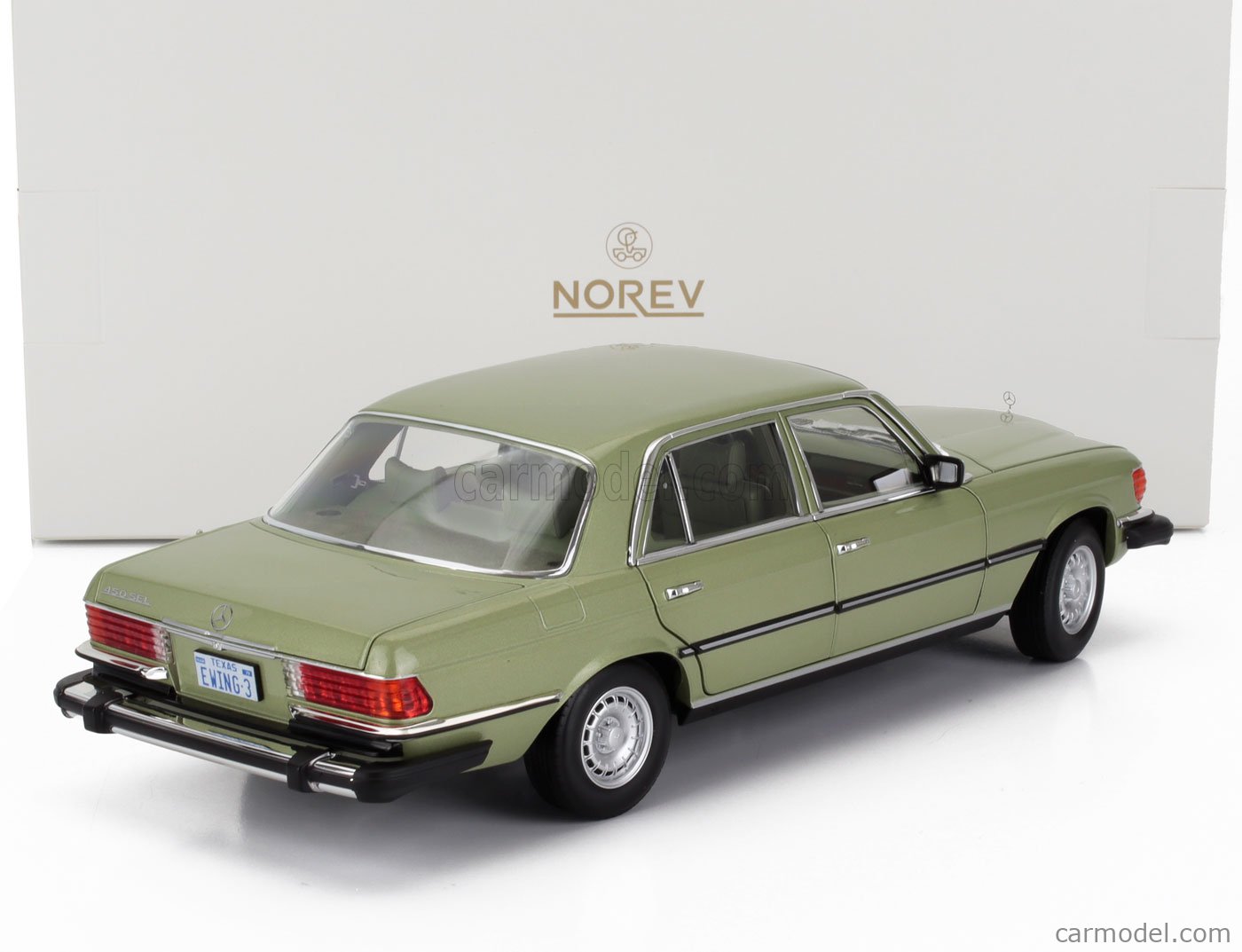 NOREV 183975 Scale 1/18 | MERCEDES BENZ S-CLASS 450SEL 6.9 (W116) USA ...