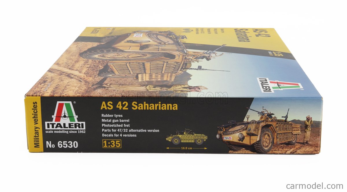 ITALERI IT6530 Scale 1/35 | FIAT SAHARIANA AS42 CAMIONETTA TANK ...