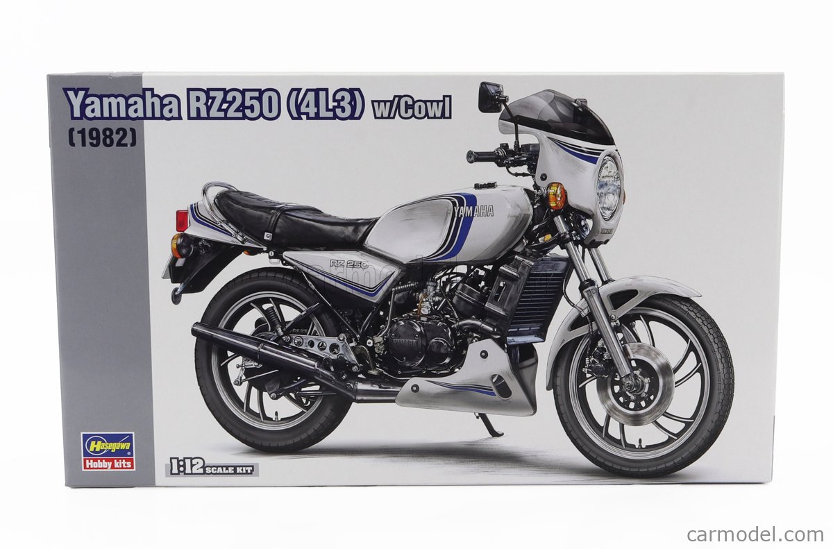 HASEGAWA 21758 Scale 1/12 | YAMAHA RZ250 (4L3) w/Cowl MOTORCYCLE 1982