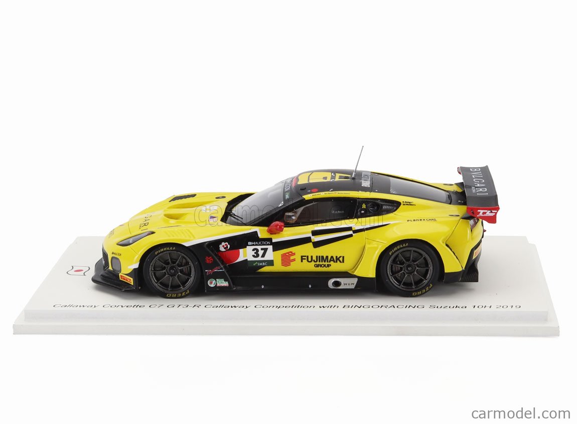 SPARK-MODEL SJ090 Scale 1/43 | CHEVROLET CORVETTE C7.R 5.5L V8 GT3-R ...