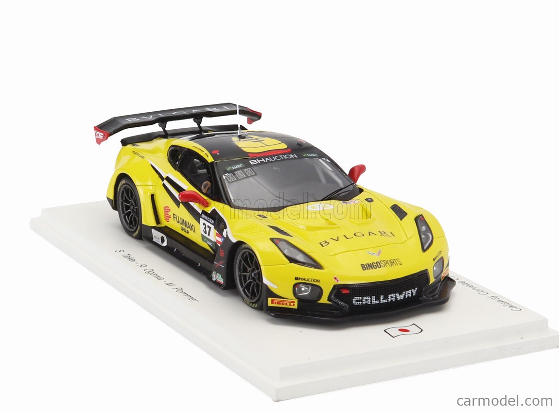 SPARK-MODEL SJ090 Scale 1/43 | CHEVROLET CORVETTE C7.R 5.5L V8 GT3-R ...