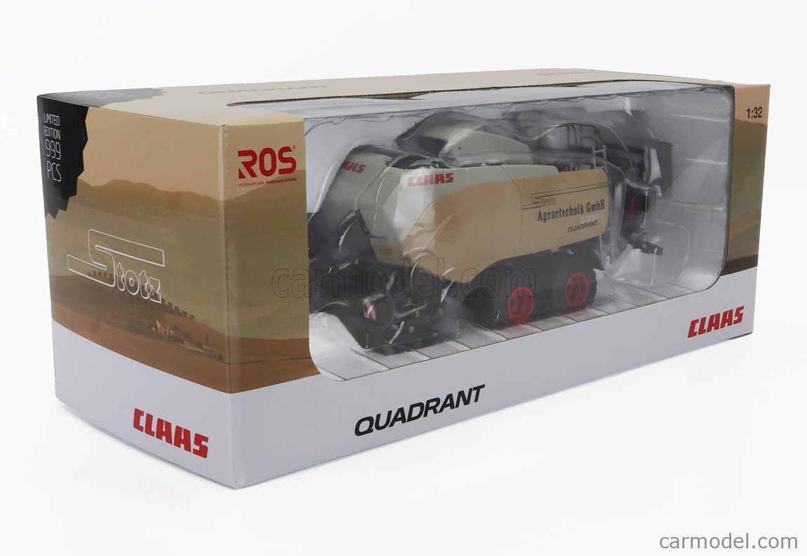 ROS-MODEL 601895 Scale 1/32 | CLAAS QUADRANT 5300 STOTZ DESIGN - PRESSA ...