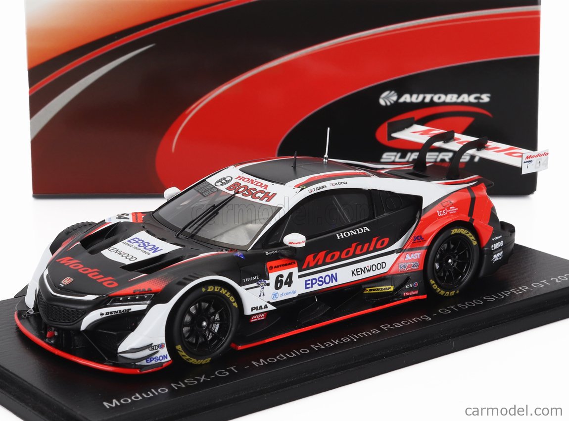 SPARK-MODEL SGT133 Scala 1/43 | HONDA NSX-GT TEAM MODULO NAKAJIMA ...