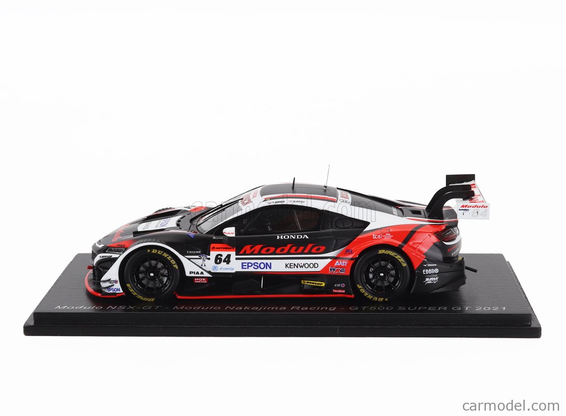 SPARK-MODEL SGT133 Scale 1/43 | HONDA NSX-GT TEAM MODULO NAKAJIMA ...
