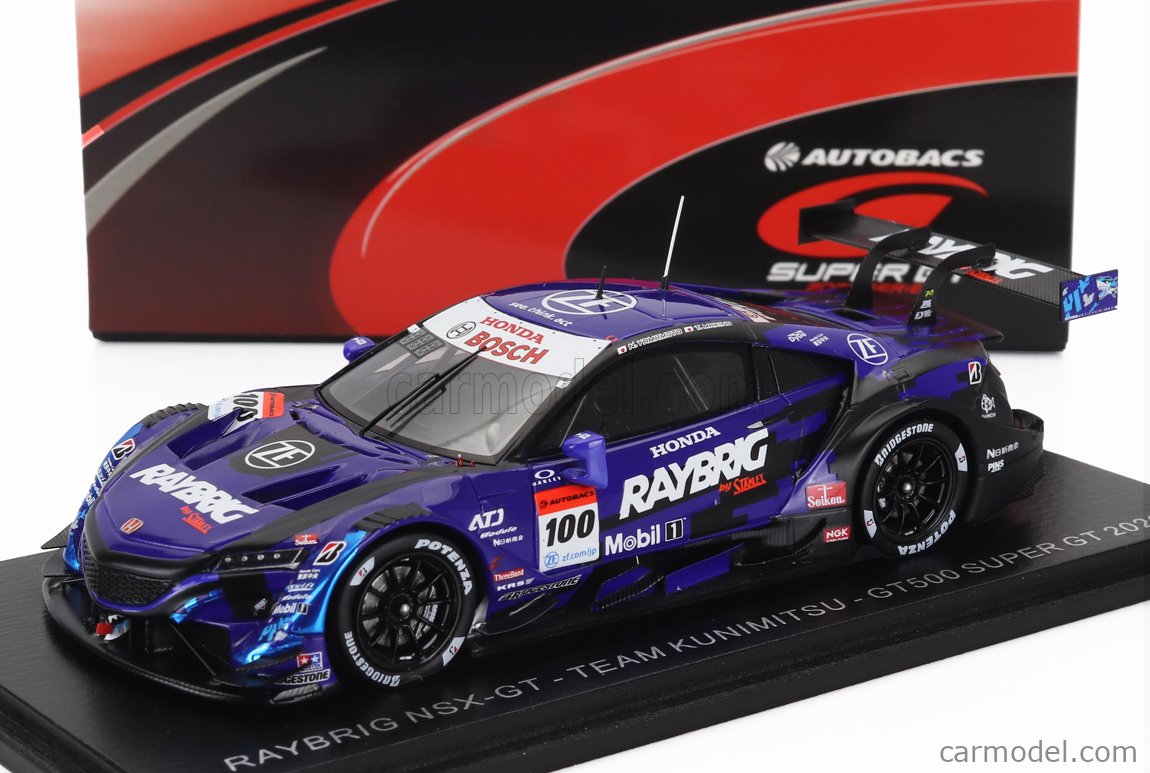 SPARK-MODEL SGT118 Scale 1/43 | HONDA NSX-GT TEAM STANLEY KUNIMITSU N ...