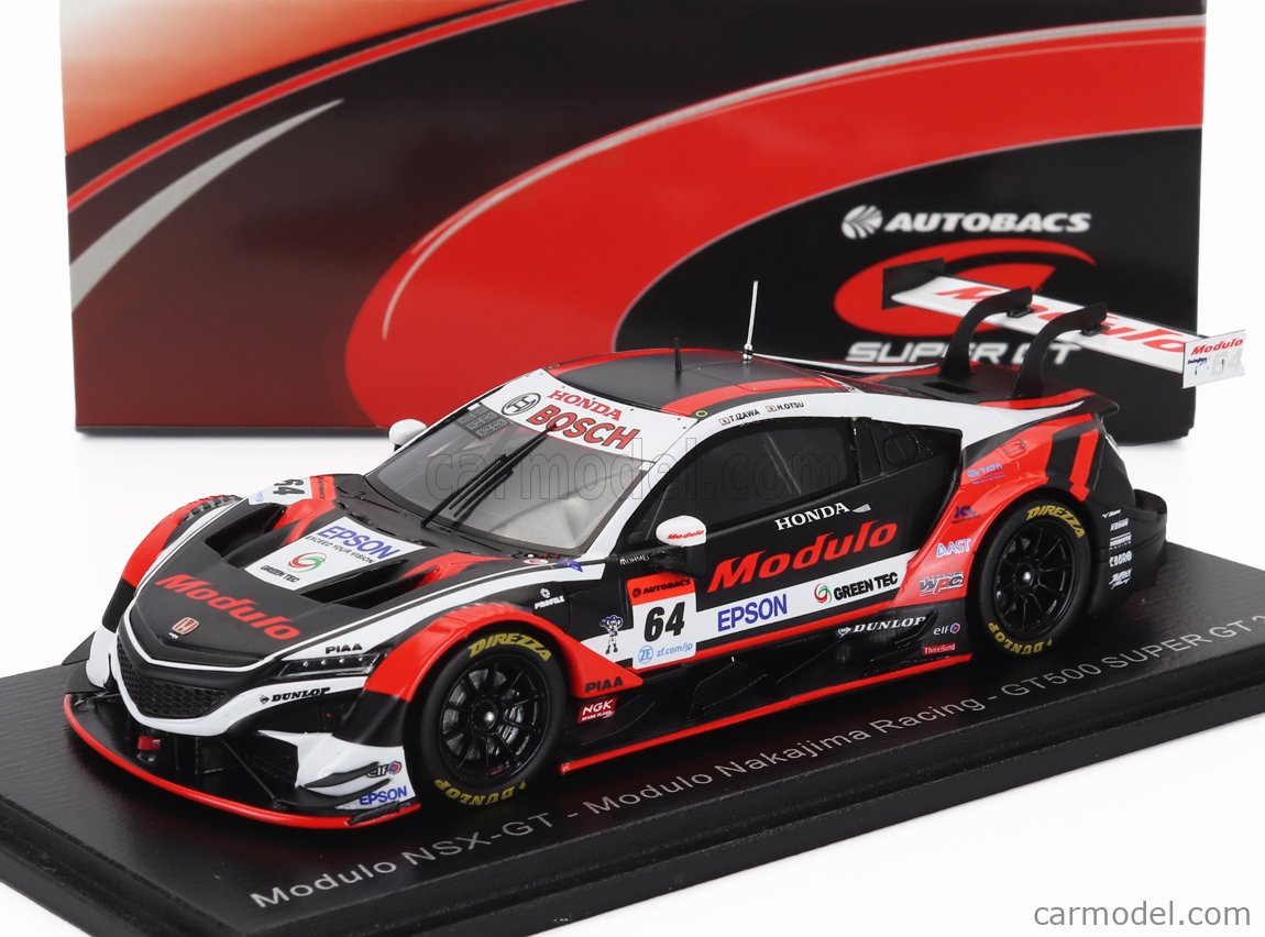 SPARK-MODEL SGT117 Scala 1/43 | HONDA NSX-GT TEAM MODULO NAKAJIMA ...