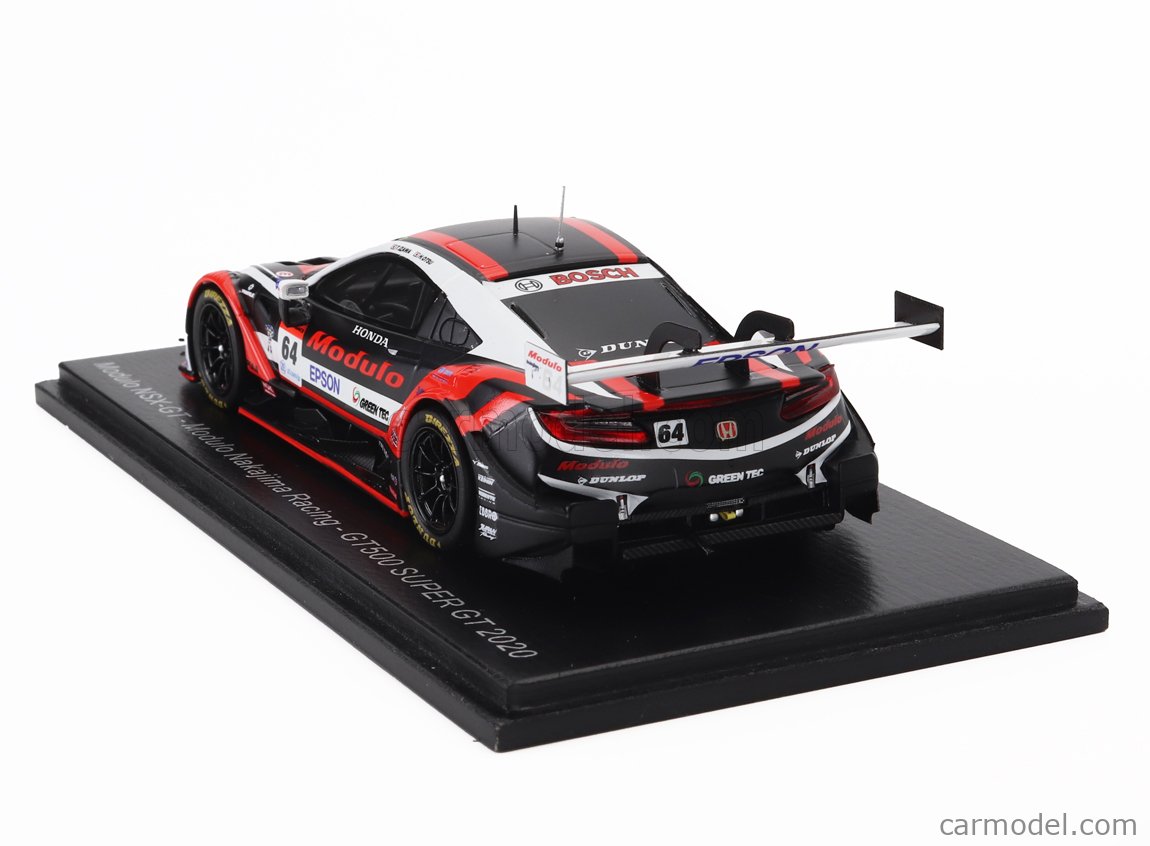 SPARK-MODEL SGT117 Scale 1/43 | HONDA NSX-GT TEAM MODULO NAKAJIMA ...