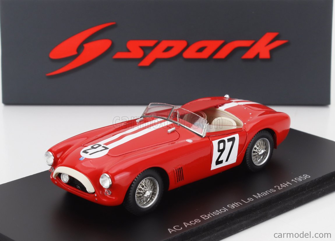 SPARK-MODEL S9491 Scale 1/43 | BRISTOL AC SPIDER 2.0L S6 TEAM AC ACE ...