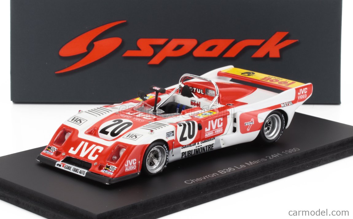 SPARK-MODEL S9421 Scale 1/43 | CHEVRON B36 2.0L S4 TEAM J.P.GRAND N 20 ...