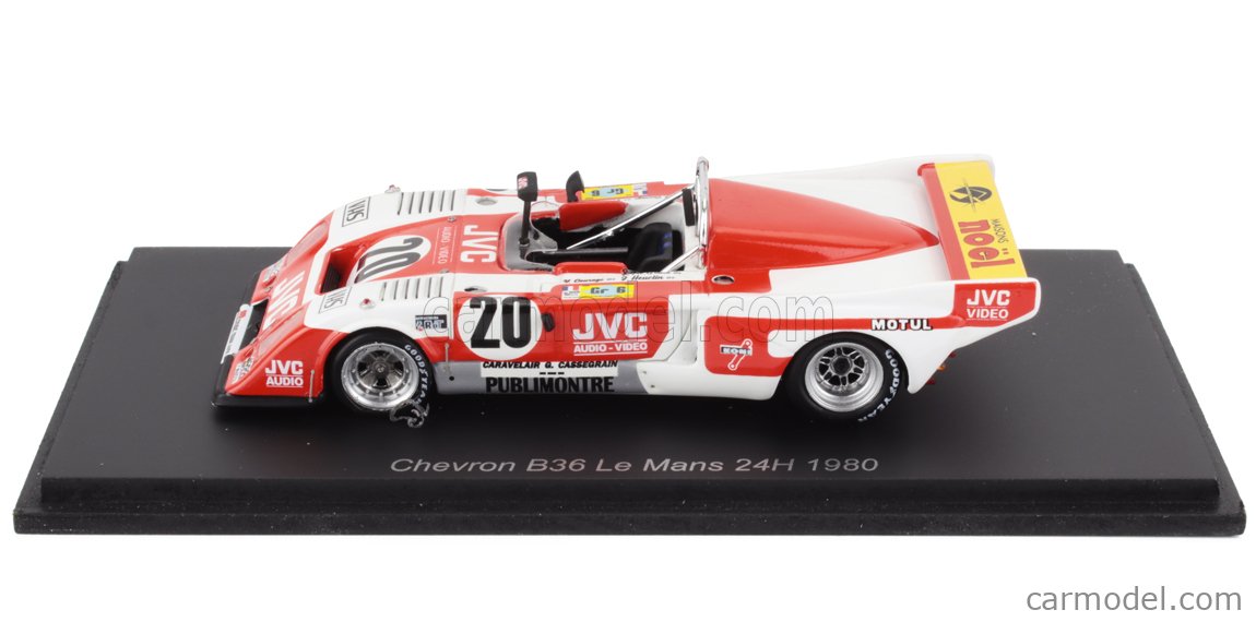 SPARK-MODEL S9421 Scale 1/43 | CHEVRON B36 2.0L S4 TEAM J.P.GRAND N 20 ...