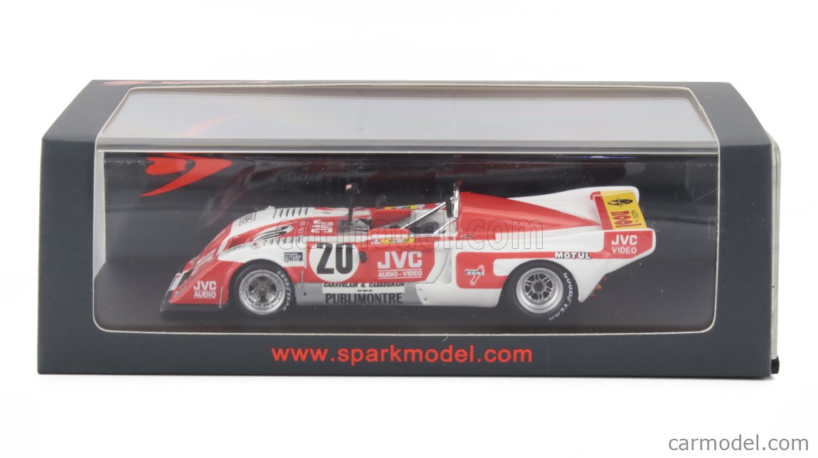 SPARK-MODEL S9421 Scale 1/43 | CHEVRON B36 2.0L S4 TEAM J.P.GRAND N 20 ...