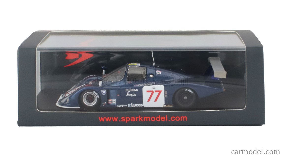 SPARK-MODEL S8223 Scale 1/43 | ECOSSE C284 3.0L V8 TEAM ECURIE ECOSSE N 77 24h LE MANS 1984 MIKE ...