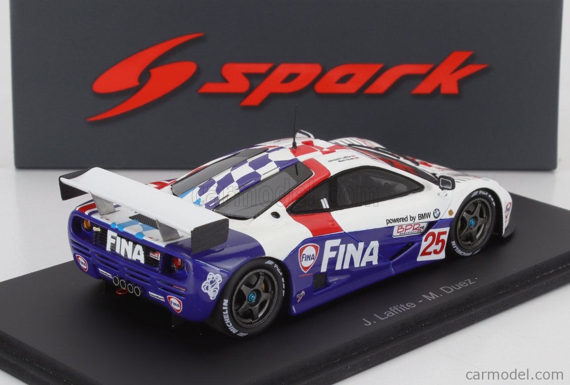 SPARK-MODEL S6665 Scale 1/43 | McLAREN F-1 GTR 6.1L V12 TEAM BIGAZZI N ...