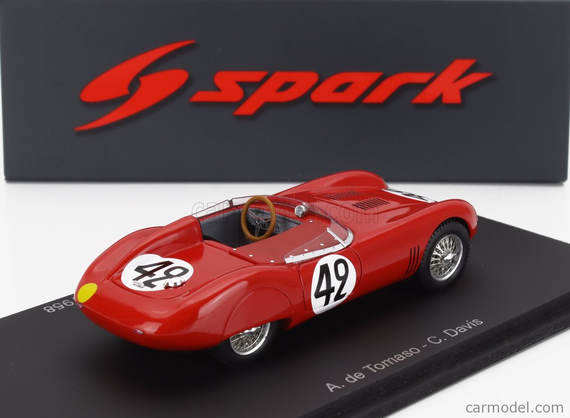 SPARK-MODEL S5085 Scale 1/43 | OSCA 750S SPIDER TEAM AUTOMOBILI OSCA N ...
