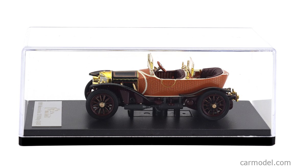 DD-MODELS DD16401 Scale 1/64 | MERCEDES BENZ 37/90HP SKIFF 1911 BLACK BROWN