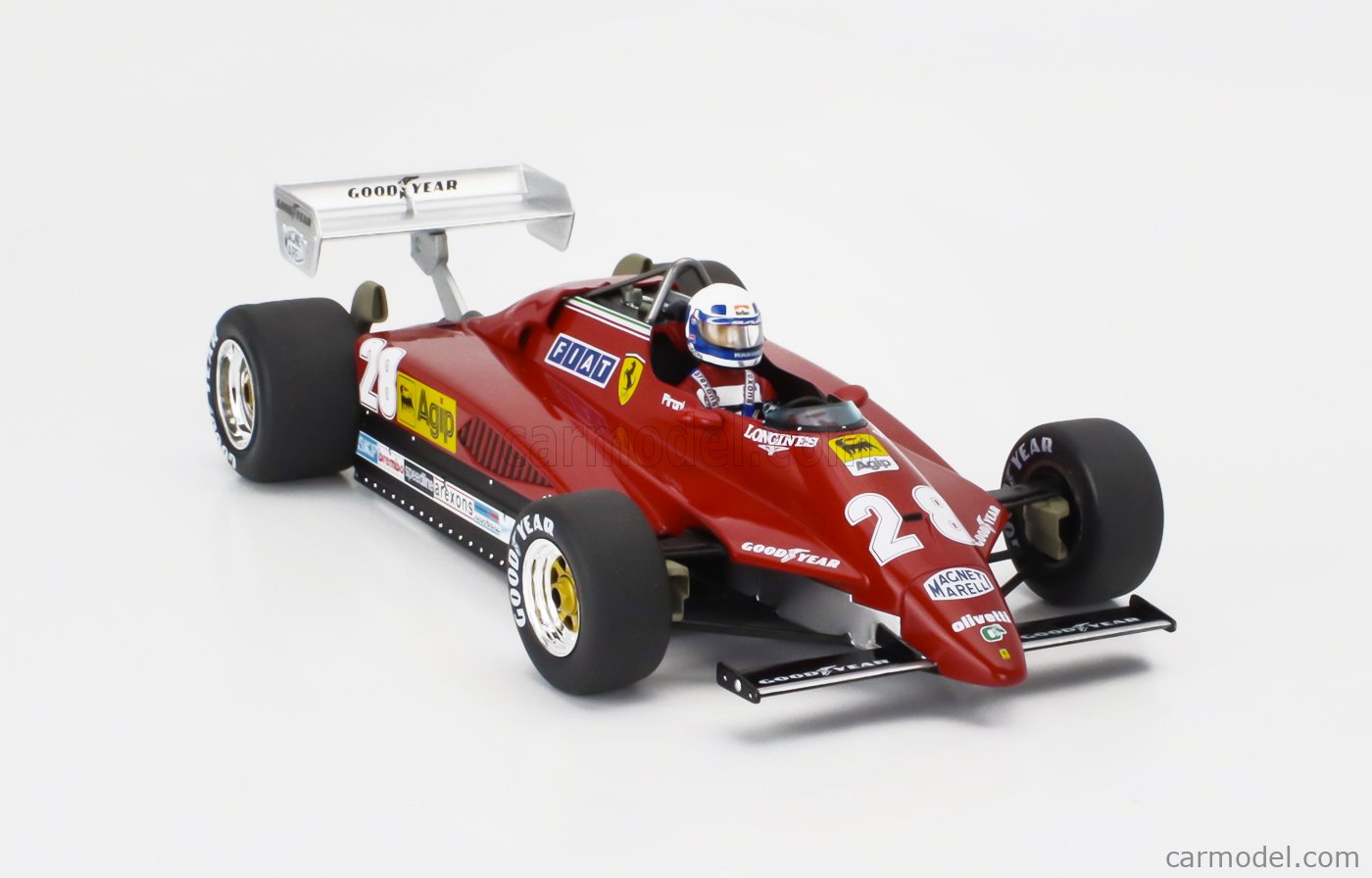 MCG MCG18628F Scale 1/18 | FERRARI F1 126C2 TEAM SEFAC SPA FERRARI N 28 ...