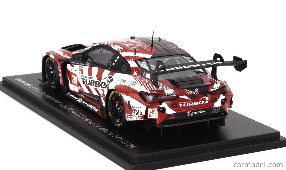 SPARK-MODEL S9147 Scala 1/43 | BMW 4-SERIES M4 GT3 P58 3.0L I6 TURBO ...