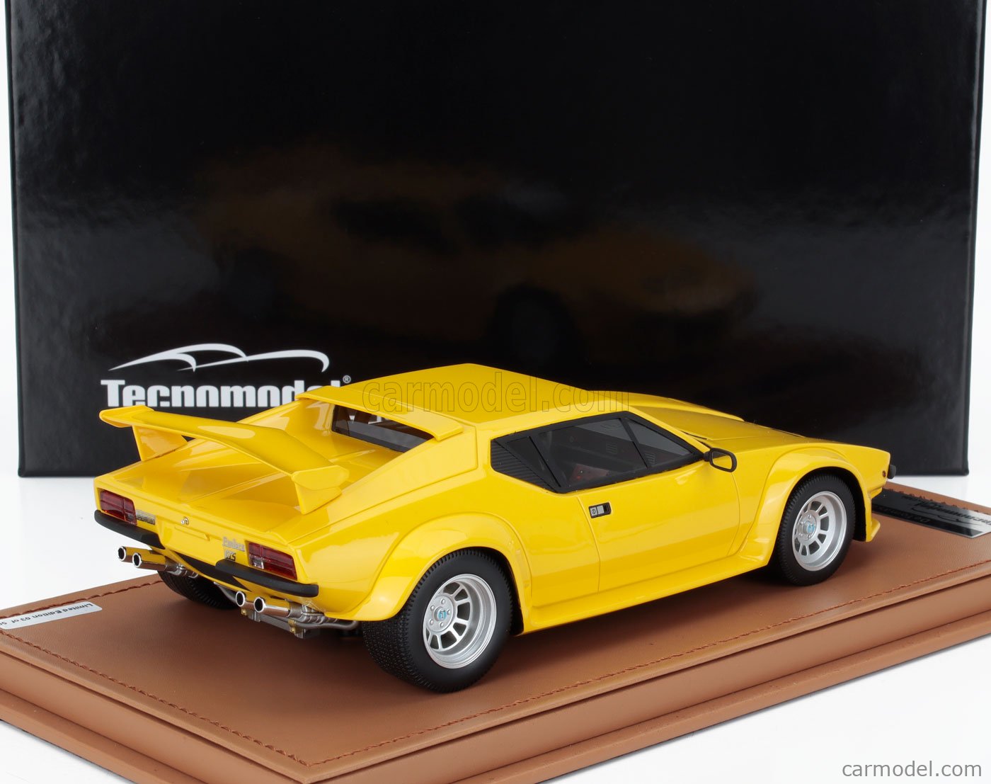 TECNOMODEL TM18-66G Echelle 1/18 | DE TOMASO PANTERA GT5 1982 YELLOW