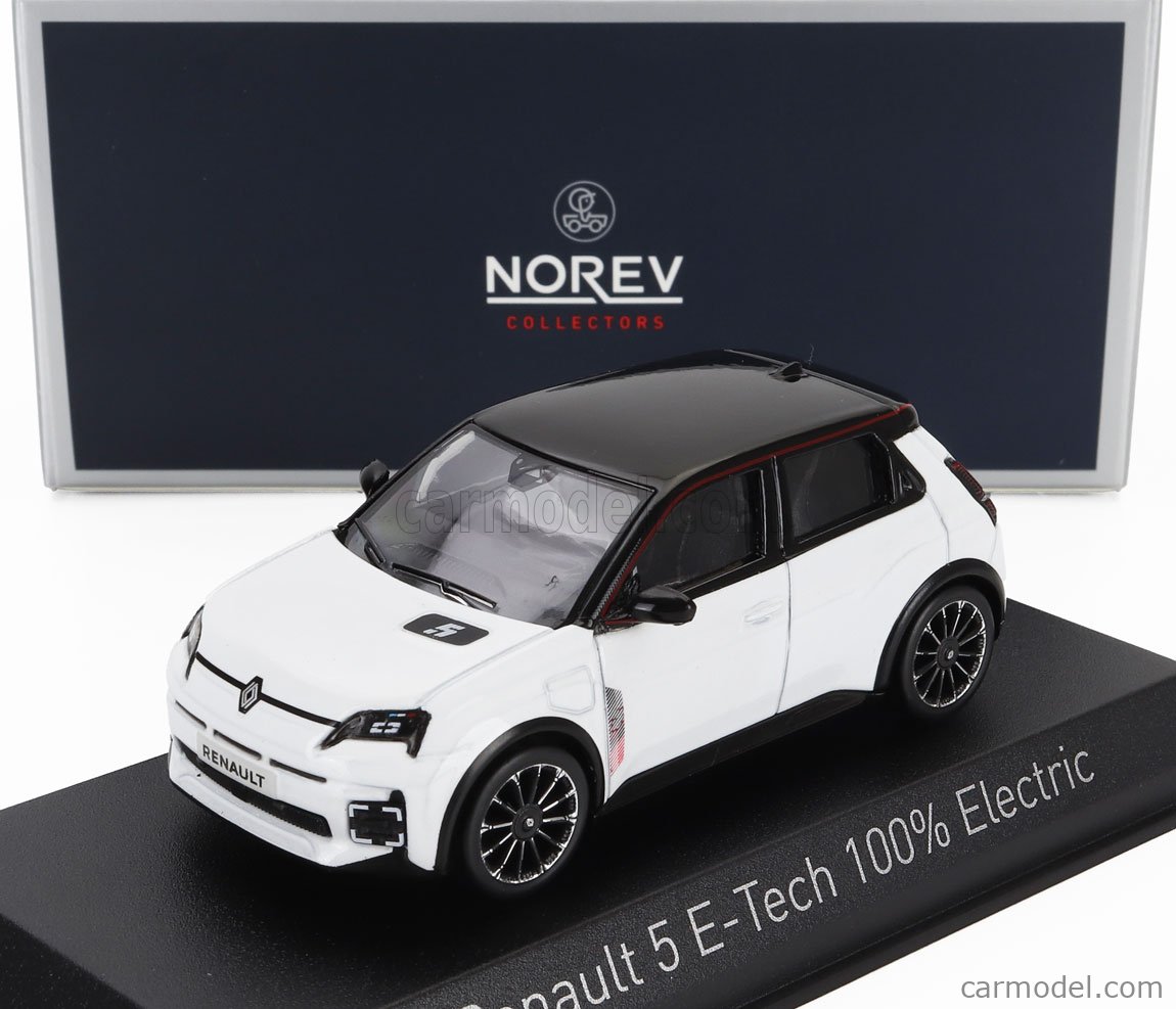 NOREV 510553 Scale 1/43 | RENAULT R5 E-TECH FULL ELECTRIC 2024 PEARL ...
