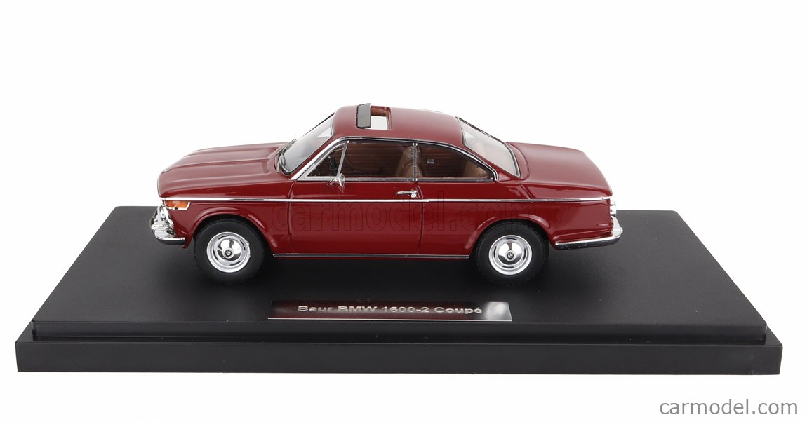 MATRIX SCALE MODELS MX30202-013 Scale 1/43 | BMW 1602 BAUR COUPE 1967 RED