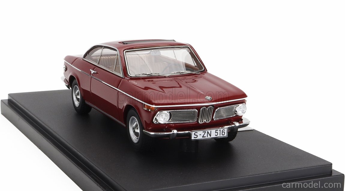 MATRIX SCALE MODELS MX30202-013 Scale 1/43 | BMW 1602 BAUR COUPE 1967 RED